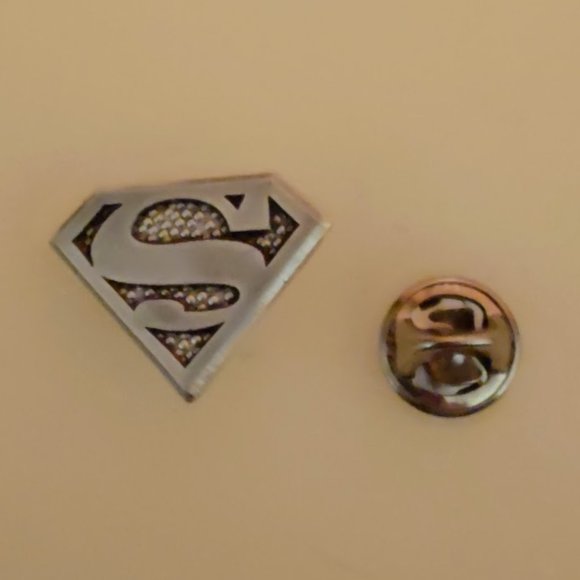 DC Comics | Accessories | Vintage Rare Superman Pin | Poshmark